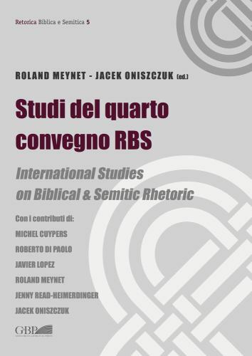 Retorica Biblica E Semitica Ser.: Studi Del Quarto Convegno RBS ...