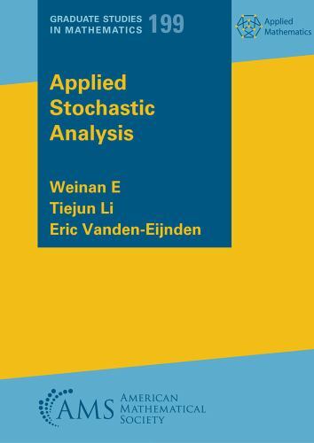 Graduate Studies in Mathematics Ser.: Applied Stochastic Analysis by ...