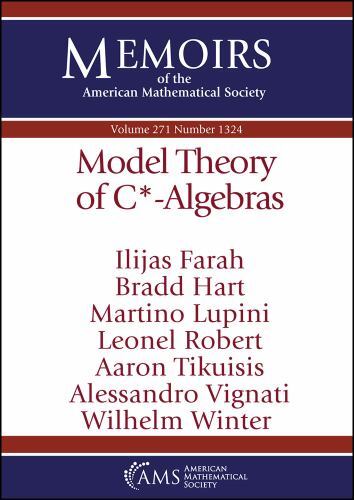 Memoirs of the American Mathematical Society Ser.: Model Theory of C ...