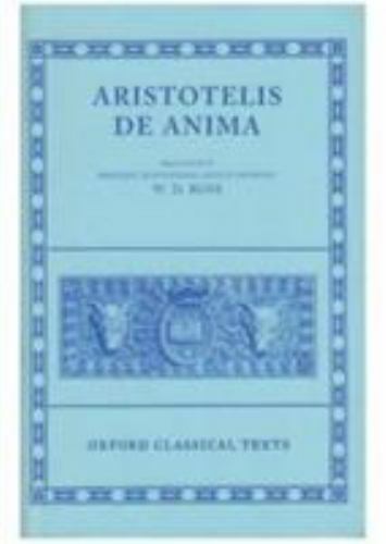 Oxford Classical Texts: De Anima by . Aristotle (1956, Hardcover) for ...