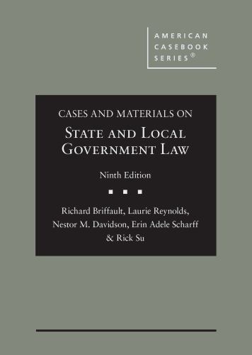 Cases and Materials on State and Local Government Law by Rick Su ...