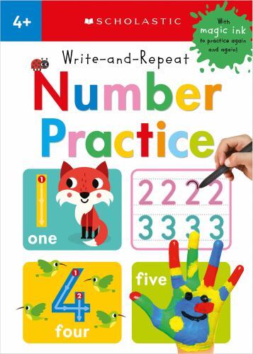 Write-And-Repeat Number Practice: Scholastic Early Learners (Write-and ...