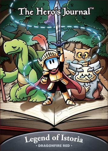 Hero's Journal Legend of Istoria Dragonfire Red by Nick Logan Vitellaro ...