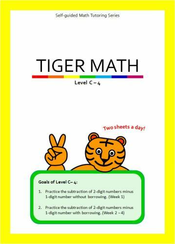 Tiger Math : Level C - 4 (Self-Guided Math Tutoring Series) by Tiger ...