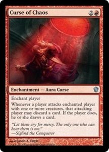 Curse OF Chaos Commander 2013 MTG RED Enchantment — Aura Curse UNC | eBay