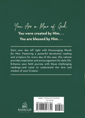 Encouraging Words for Men : 365 Daily Devotions by Compiled by Compiled ...