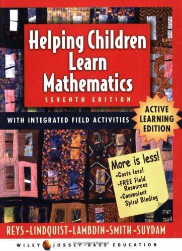 Helping Children Learn Mathematics by Mary M. Lindquist, Marilyn N ...
