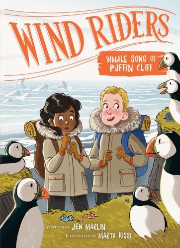 Wind Riders #4: Whale Song of Puffin Cliff by Jen Marlin (2022 ...