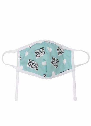 Book Nerd Adjustable Face Mask Unisex Large by Out of Print (2020 ...