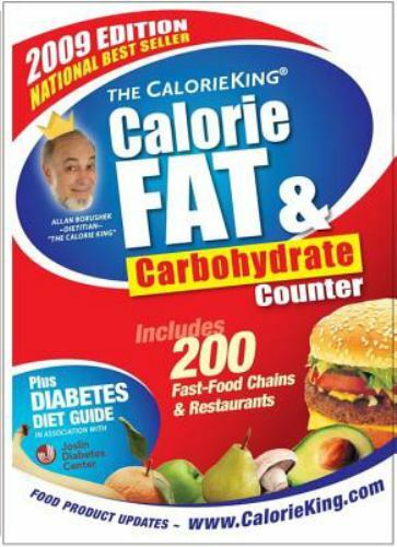 CalorieKing Calorie, Fat and Carbohydrate Counter 2009 by Allan ...