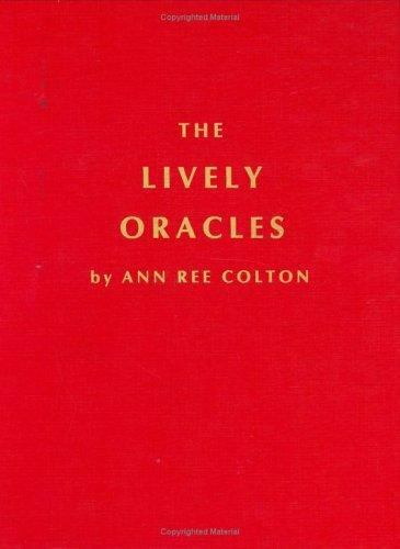 Lively Oracles by Ann Ree Colton (1962, Hardcover) for sale online | eBay