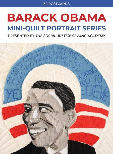 Barack Obama Mini-Quilt Portrait Series : 44 Postcards Presented by the ...