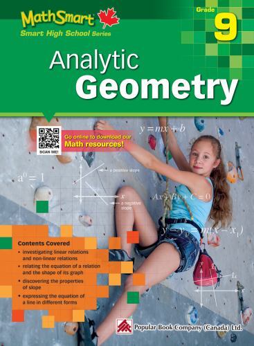 MathSmart Grade 9 - Analytic Geometry : Smart High School Series by Popular Book Company (2021 ...