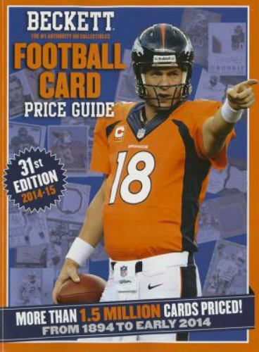 Beckett Football Card Price Guide by James Beckett III for sale online ...