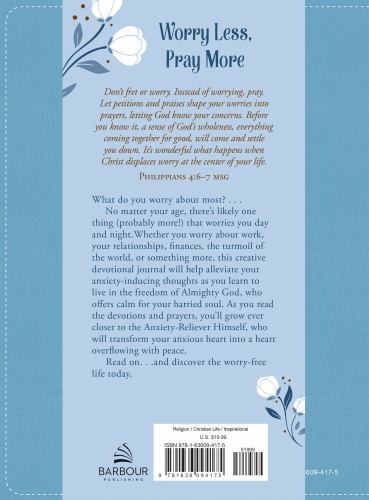 Worry Less, Pray More : A Devotional Coloring Journal for Women by ...