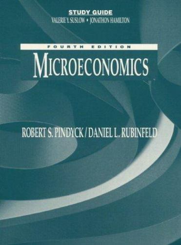 Microeconomics by Robert S. Pindyck and Daniel L. Rubinfeld (1997 ...