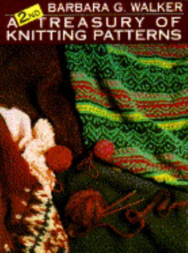 Second Treasury of Knitting Patterns by Barbara G. Walker (1981, Trade ...