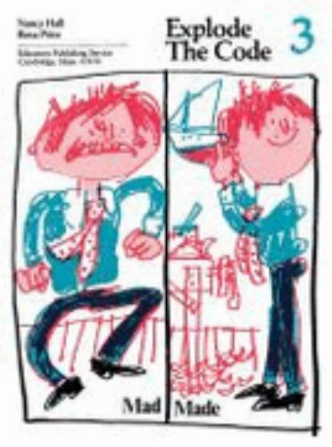 Explode the Code Book 3 by Nancy Hall and Rena Price (Hardcover) for ...