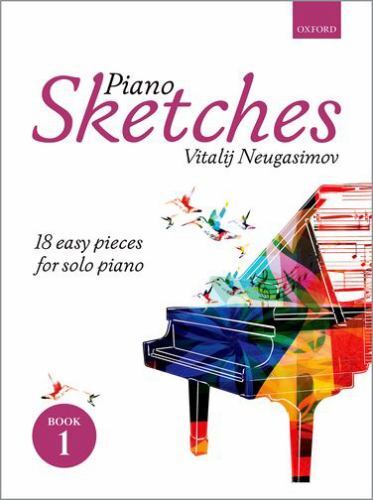 Piano Sketches Book 1 : 18 Easy Pieces for Solo Piano by Vitalij ...