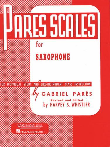 Pares Scales : Saxophone by Gabriel Pares (1989, Trade Paperback) for ...