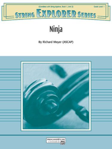 Ninja : Conductor Score and Parts by Richard Meyer (2016, Trade ...