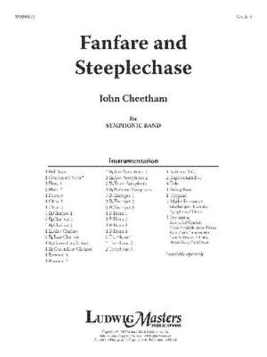 Fanfare and Steeplechase : Condensed Score by John Cheetham (2022 ...