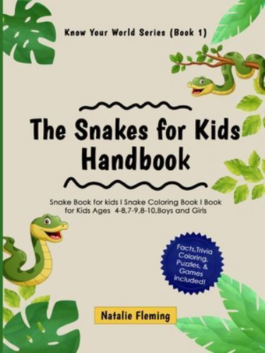Snakes for Kids Handbook : Snake Book for Kids I Snake Coloring Book I ...