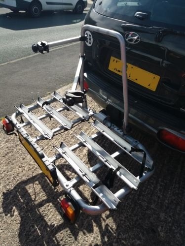 Thule EasyBase 949 Tow Bar Ball Mounted Cargo Rack/Bicycle Carrier with ...