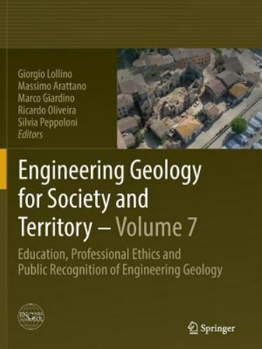 Engineering Geology for Society and Territory by International Congress ...