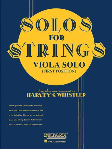 Solos for Strings - Viola Solo (First Position) by Harvey S. Whistler ...