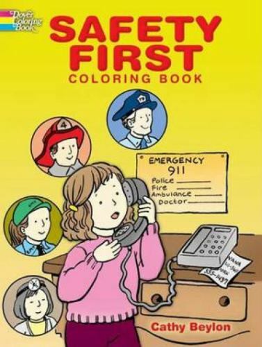 Safety First Coloring Book by Cathy Beylon (2006, Trade Paperback) for ...
