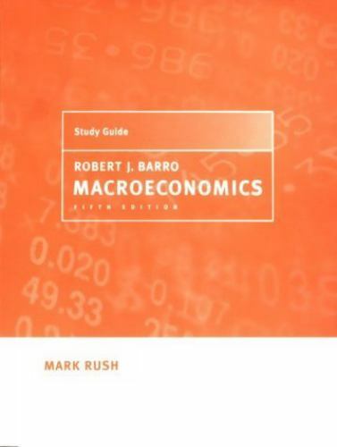 Macroeconomics by Robert J. Barro (1998, Trade Paperback) for sale ...