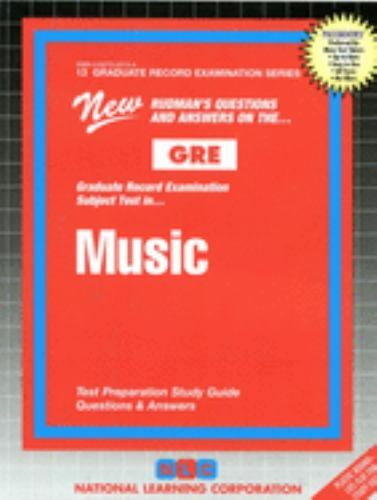 Graduate Record Examination Series (Gre) Ser.: Music by Jack Rudman ...