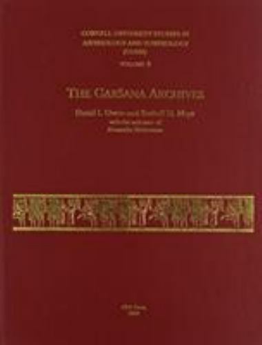 Cusas Ser.: Cornell University Studies in Assyriology and Sumerology ...