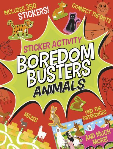 Boredom Busters: Animals Sticker Activity : Includes 350 Stickers ...
