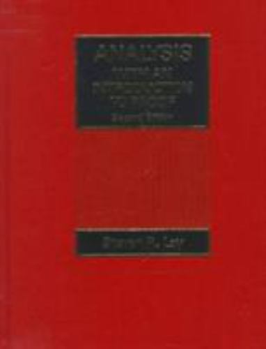 Analysis by Steven R. Lay (1990, Hardcover) for sale online | eBay