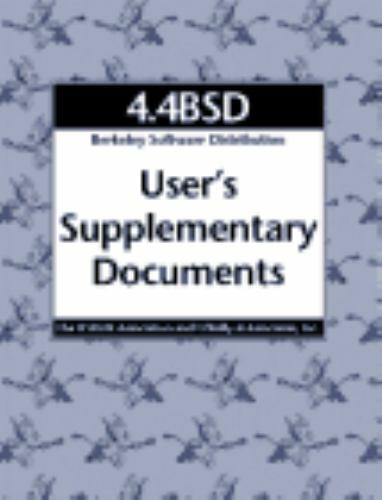 4.4BSD User's Supplementary Documents by Computer Systems Research ...