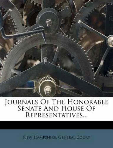 Journals of the Honorable Senate and House of Representatives by New ...