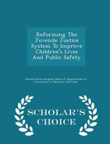 Reforming the Juvenile Justice System to Improve Children's Lives and ...