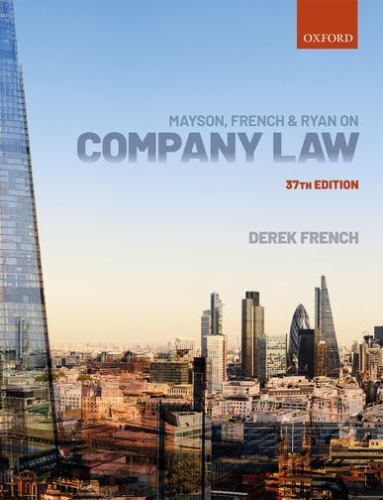 Mayson, French and Ryan on Company Law by Derek French (2021, Trade ...
