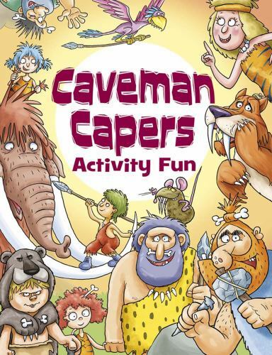 Caveman Capers Activity Fun by Trudi Webb and Lisa Regan (2019, Trade ...