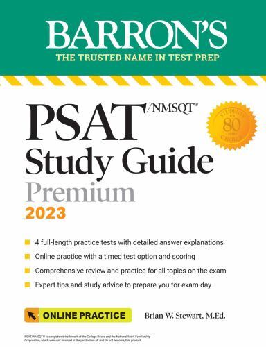 Barron's Test Prep Ser.: PSAT/NMSQT Study Guide, 2023 : Comprehensive ...