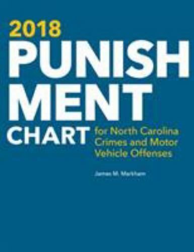 2018 Punishment Chart for North Carolina Crimes and Motor Vehicle ...