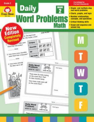Daily Word Problems Math : Grade 2 Teacher Edition by Evan-Moor ...
