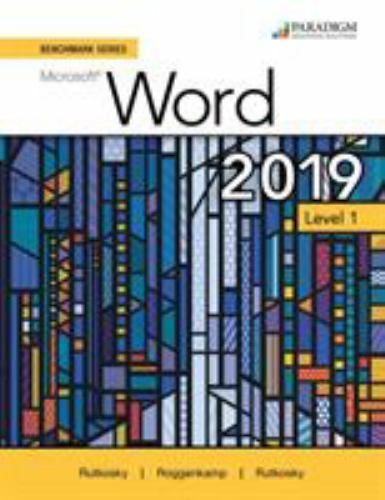 Cirrus for Benchmark Series : Microsoft Word 365/2019 Level 1 - Access ...