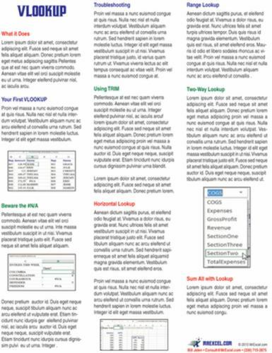Excel VLOOKUP Laminated Tip Card : Master VLOOKUP from Mrexcel by Bill ...