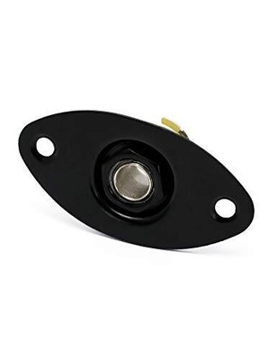 Oval Output Input Jack Plate Socket with Screws