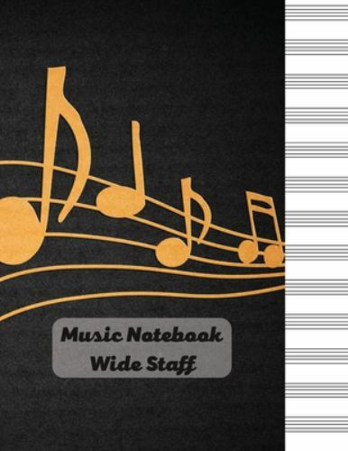 Music Notebook - Wide Staff by Josh Seventh (2020, Trade Paperback) for ...