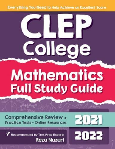 CLEP College Mathematics Full Study Guide : Comprehensive Review ...