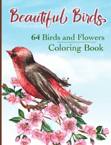 Beautiful Birds Coloring Book : Simple Large Print Coloring Pages with ...
